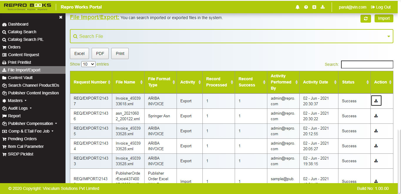 Inbounding Outbounding - ReproWorks
