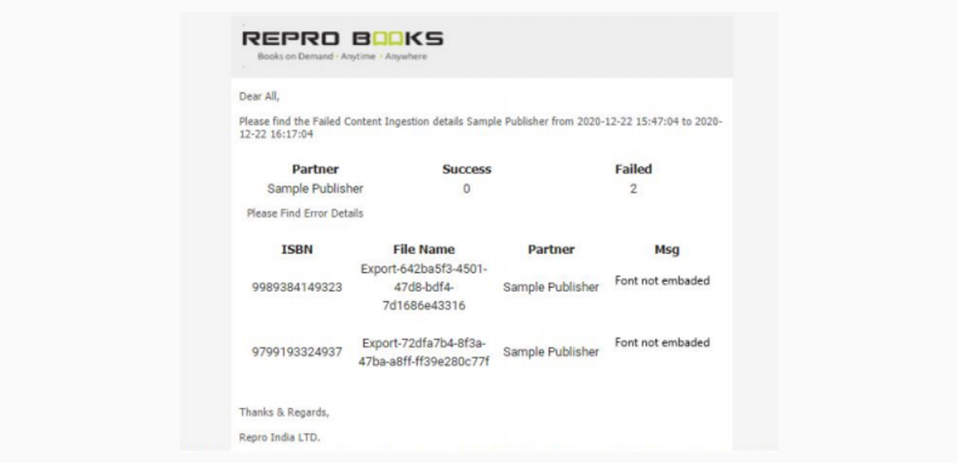 Content Self Service - ReproWorks