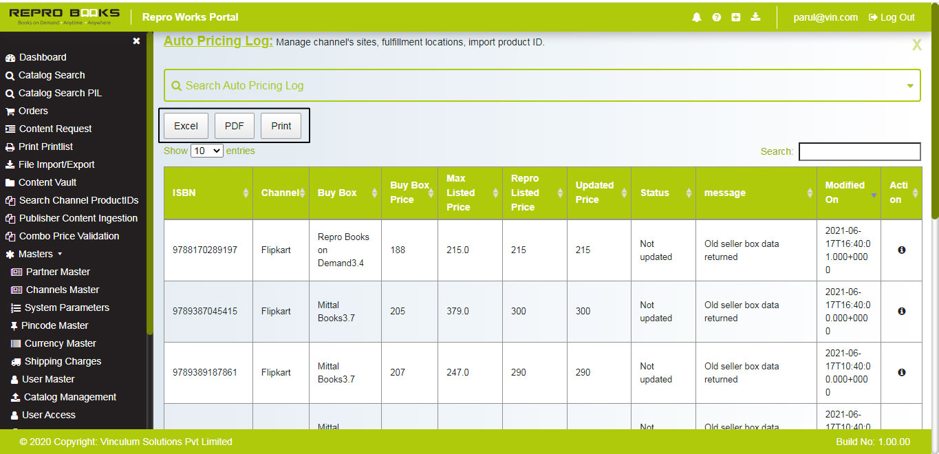 Auto Pricing Master - ReproWorks
