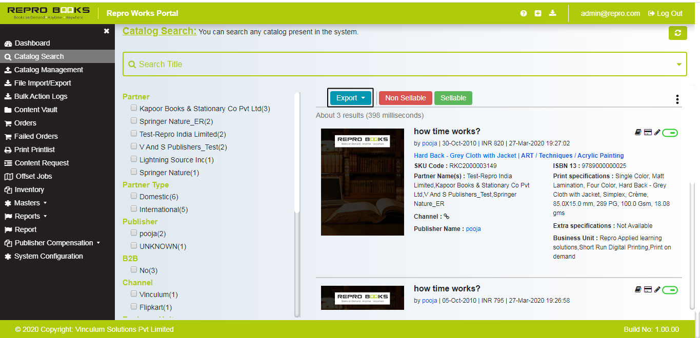 Inbounding Outbounding - ReproWorks