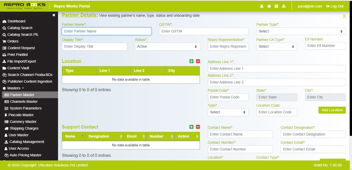 Partner Master - ReproWorks