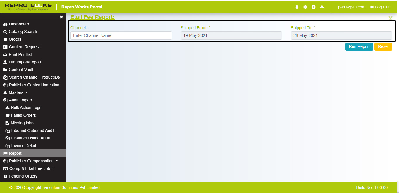 Reports - ReproWorks