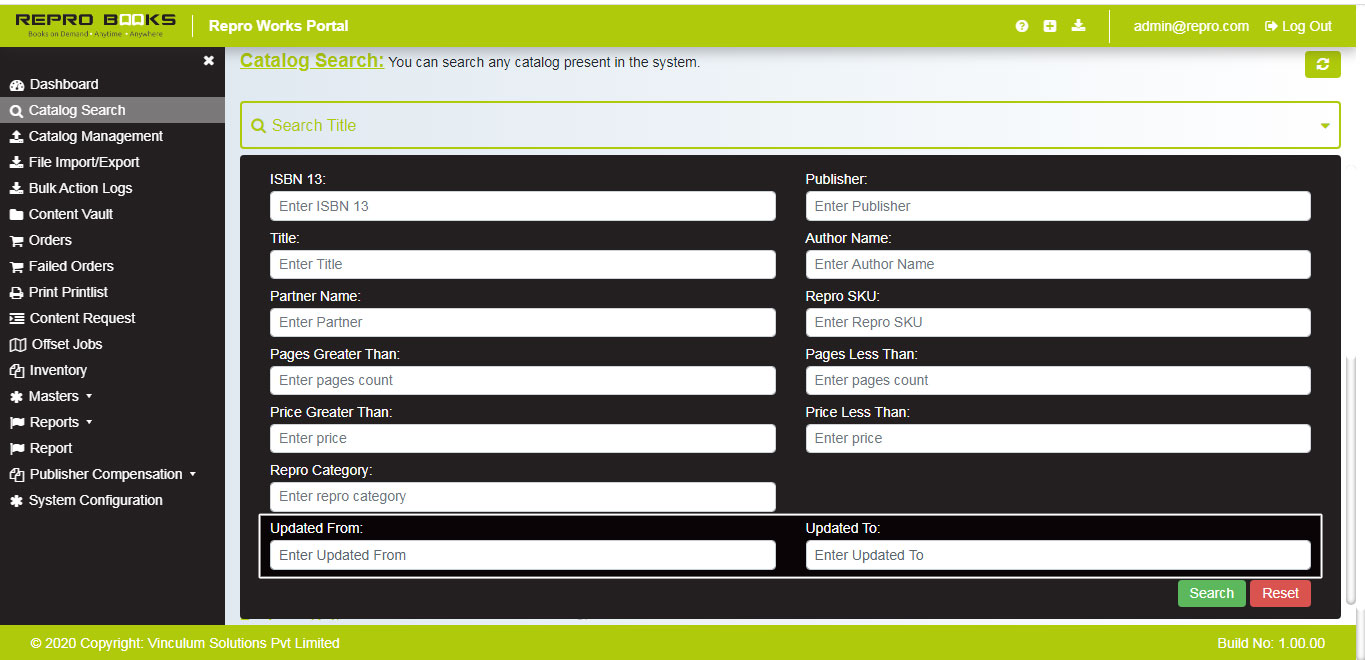 Inbounding Outbounding - ReproWorks